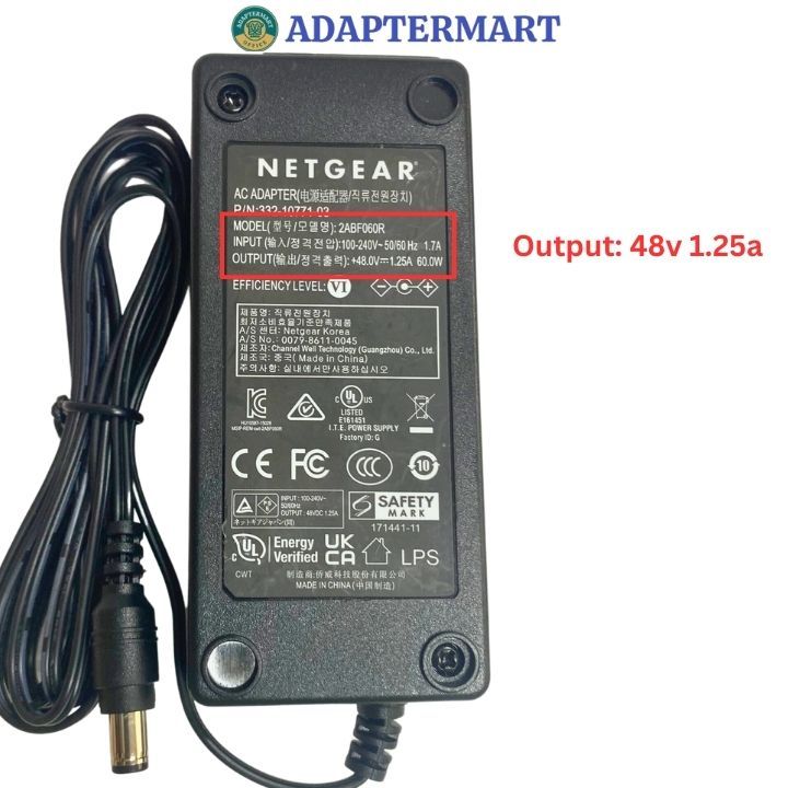 Bộ nguồn wifi Aruba 48v cho aruba AP-334 AP-335 chân nhỏ T35 | Shopee ...