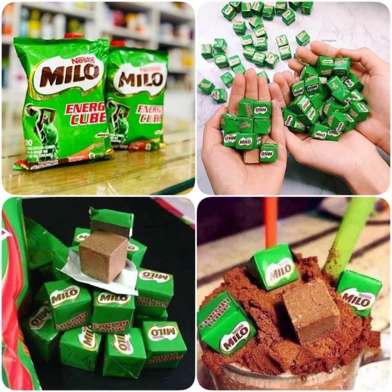 Kẹo Milo Cube Nestle Chính Hãng Thái Lan (Viên 2,75g) / Kẹo Milo Energy ...