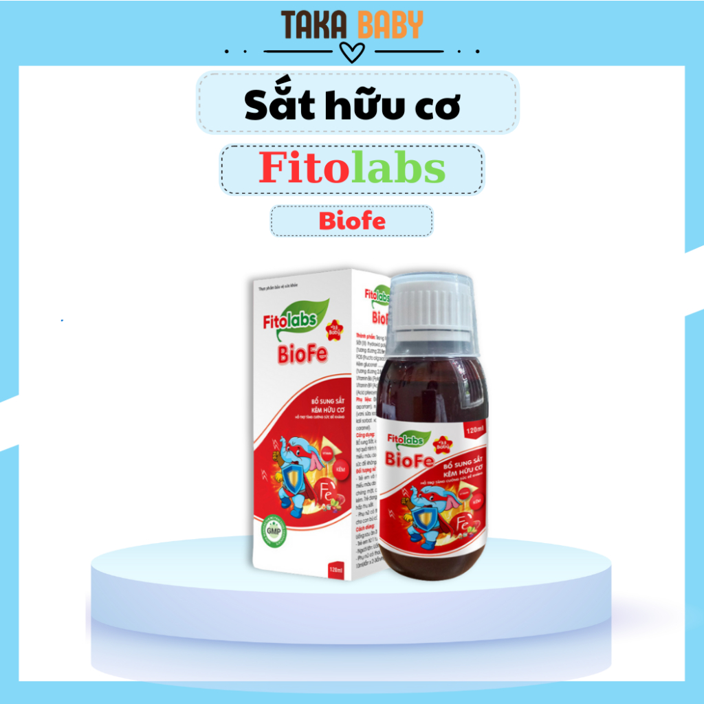 Sắt Hữu Cơ Cho Bé Fitolabs BioFe Tăng Cường Đề Kháng, Giảm Thiếu Máu ...