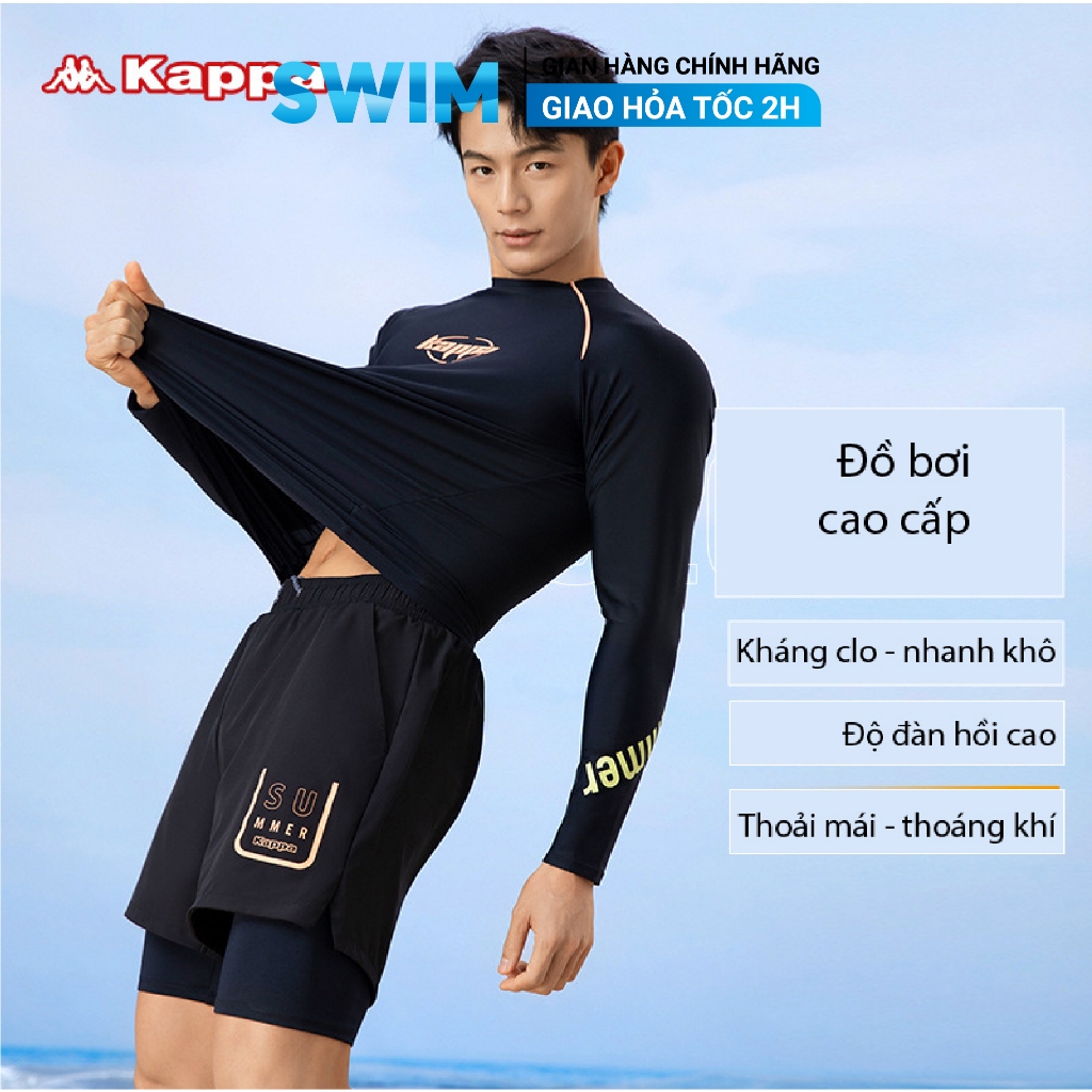 Bộ Đồ Bơi Nam Kappa Dài Tay Bộ Bơi Nam Dài Tay Đồ Bơi Nam Dài Tay Quần ...