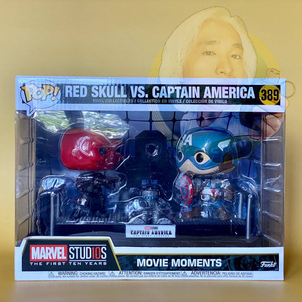Mô Hình Funko Pop Funko Moments Red Skull vs Captain America | Shopee ...