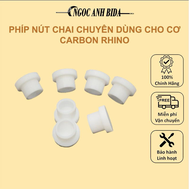 Phíp bida nút chai chuyên cho cơ carbon Rhino: 3C-lip-pool | Shopee ...