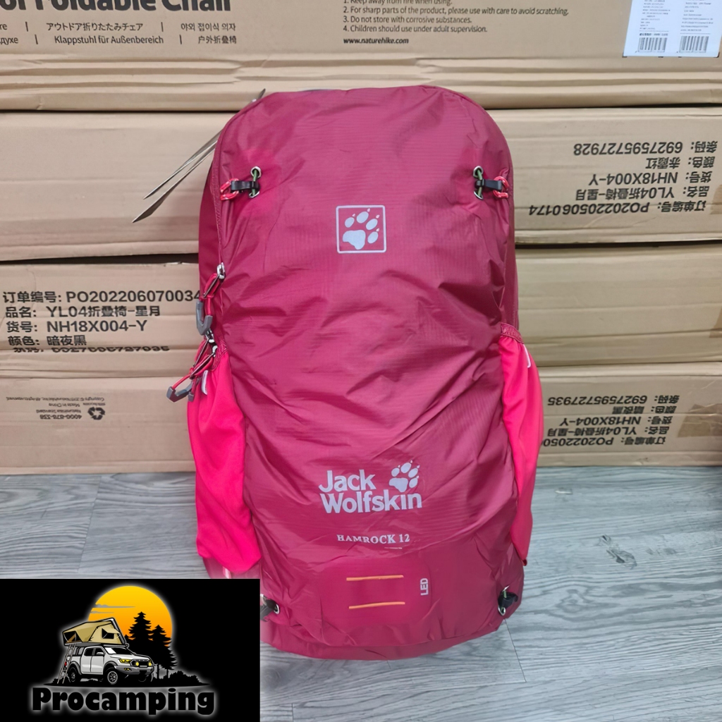 Balo Cắm Trại Leo Núi Jackwolfskin Hamrock 12L | Shopee Việt Nam