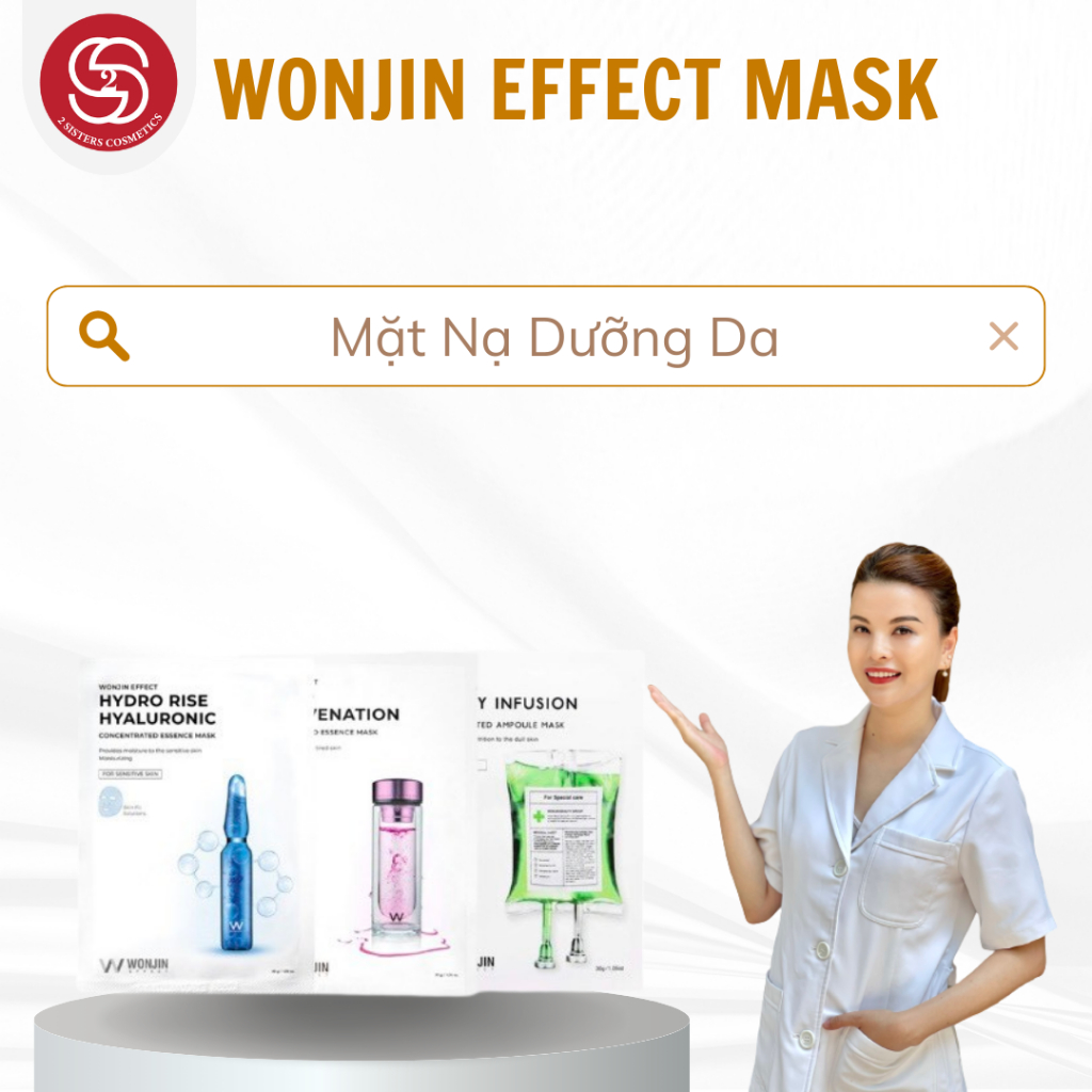 Mặt Nạ Dưỡng Da Chuyên Sâu WonJin Effect Mask 30g | Shopee Việt Nam