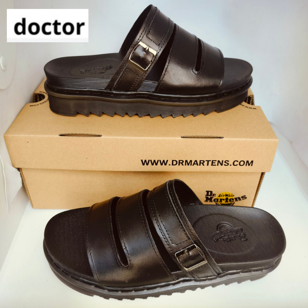 Dép doctor cao cấp, đế cao 5m da bò thật 100%, đế đúc nguyên khối , bảo ...