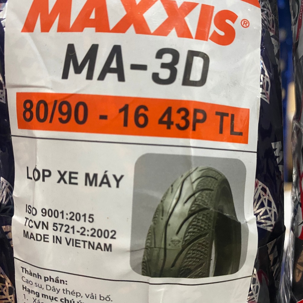 Vỏ lốp xe máy MAXXIS đủ size Kim Cương Không Ruột Chính Hãng | Shopee Việt Nam