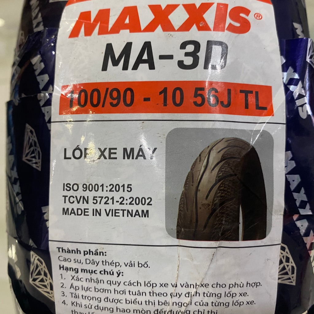 Vỏ lốp xe máy MAXXIS đủ size Kim Cương Không Ruột Chính Hãng | Shopee Việt Nam