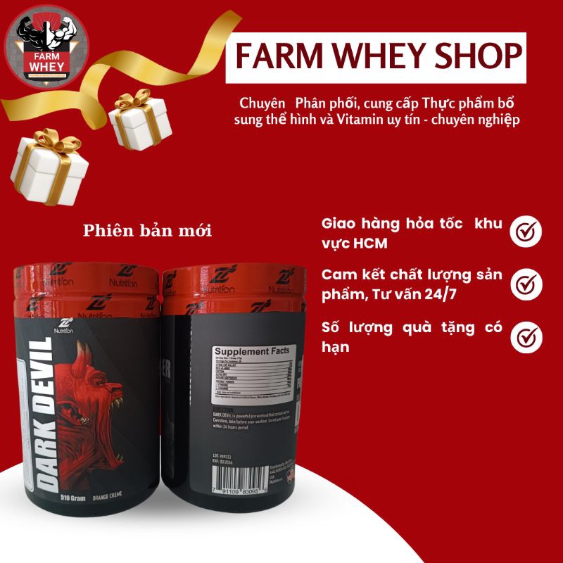 DARK DEVIL -- PRE WORKOUT SIÊU MẠNH, TĂNG SỨC MẠNH SỨC BỀN TRONG TẬP ...