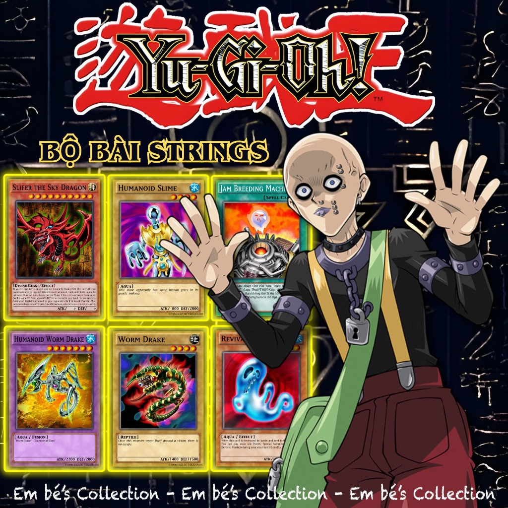 [Có sẵn] 54 lá bài Strings Yugioh (Tiếng Việt) | Shopee Việt Nam