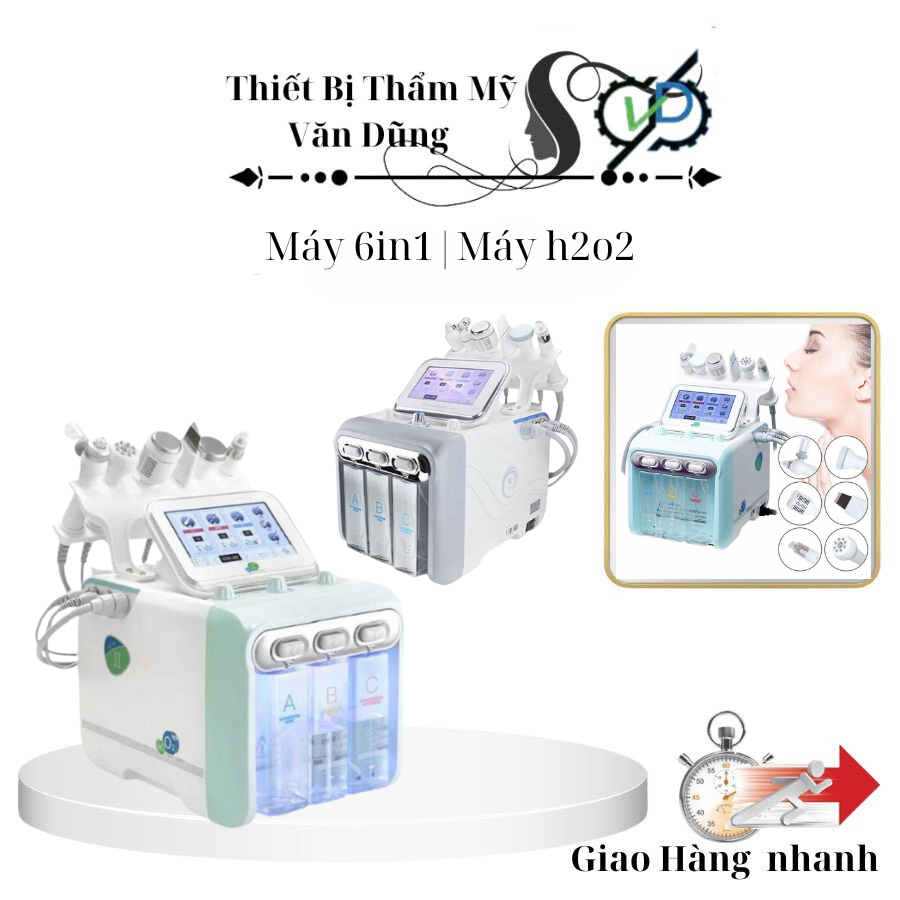 Máy Chăm Sóc Da Đa Năng 6in1 | H2o2 AQua 6 Chức Năng Chính Hãng Bảo ...