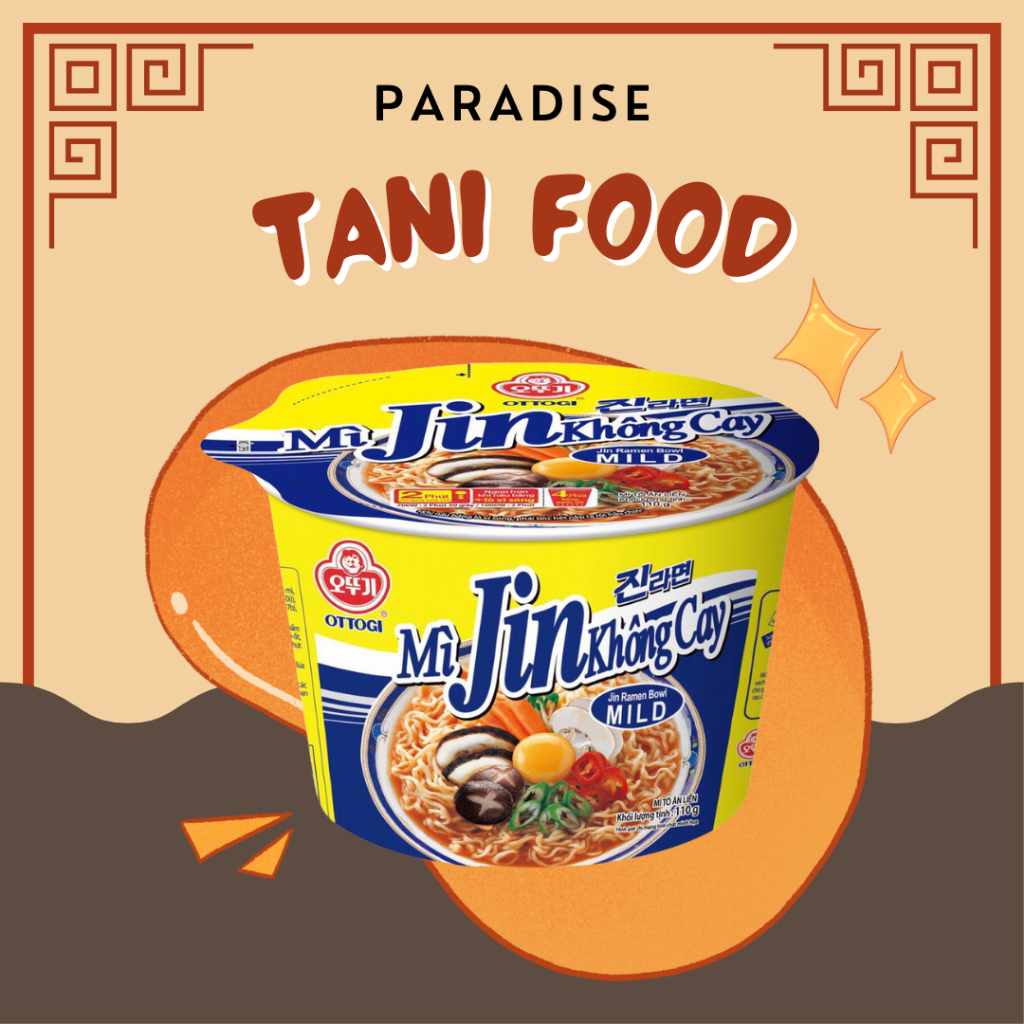 Mì Jin Tô Không Cay Ottogi 110g | Shopee Việt Nam