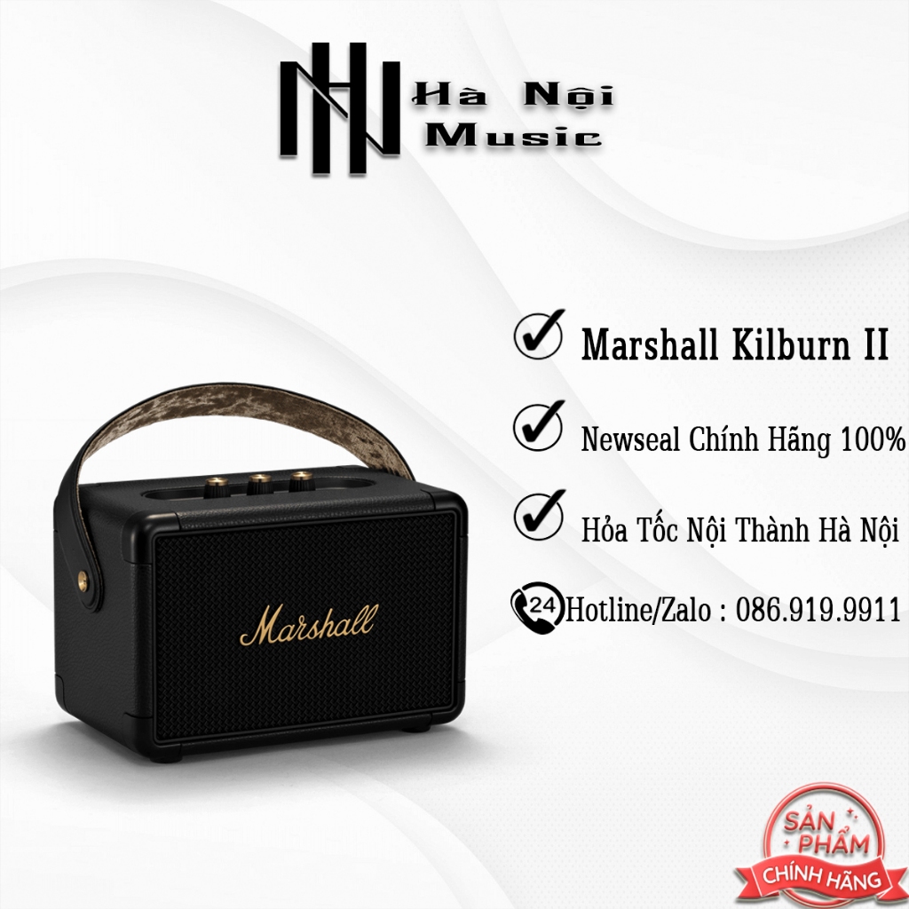 Loa Bluetooth Marshall Kilburn II Chính Hãng - Bảo Hành 12 Tháng | Shopee Việt Nam