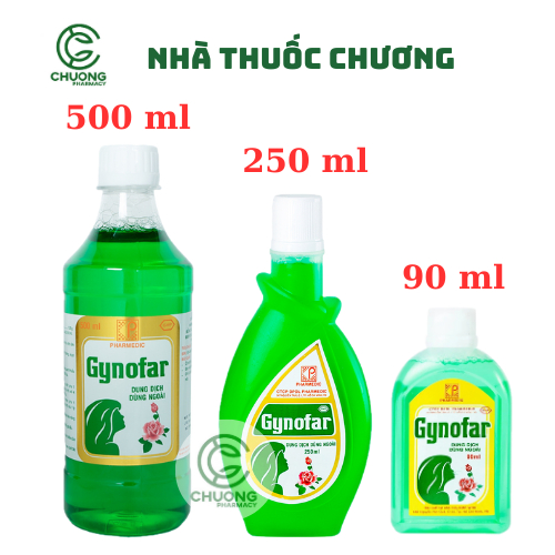 Gynofa Dung dịch vệ sinh phụ nữ, nước rửa phụ khoa, giảm mụn lưng ...