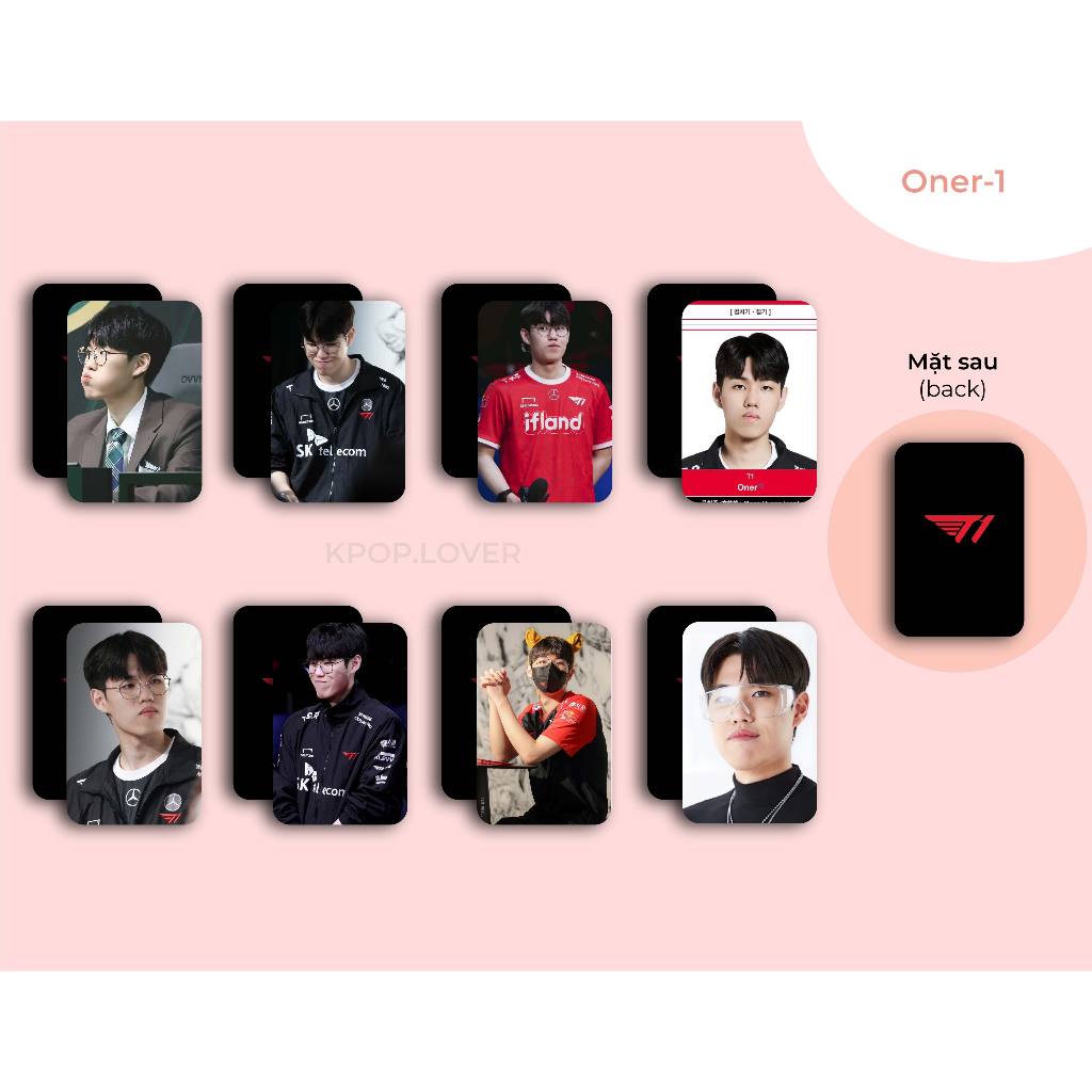 SET 8 CARD ẢNH BO GÓC đội tuyển SKT T1 | Shopee Việt Nam