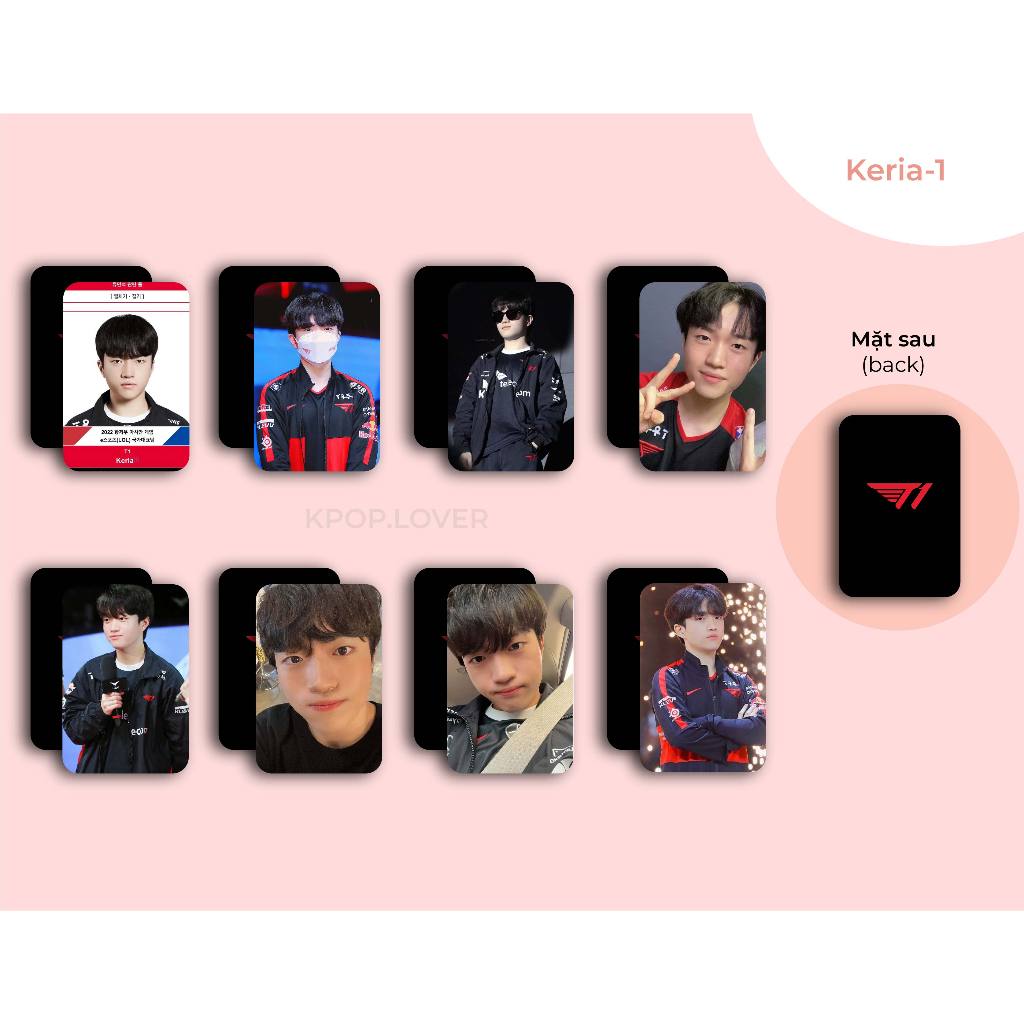 SET 8 CARD ẢNH BO GÓC đội tuyển SKT T1 | Shopee Việt Nam