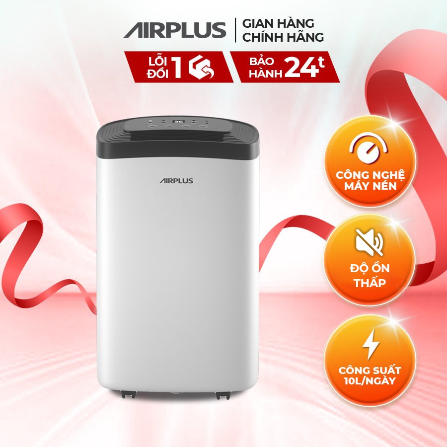 Máy hút ẩm công nghệ Block FUJIHOME DH12 Công suất 12lít/ ngày - Độ ồn ...