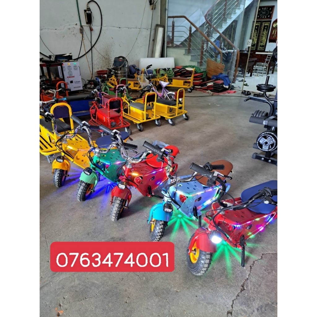 xe moto mini xe đện mini tự chế dành cho trẻ em | Shopee Việt Nam