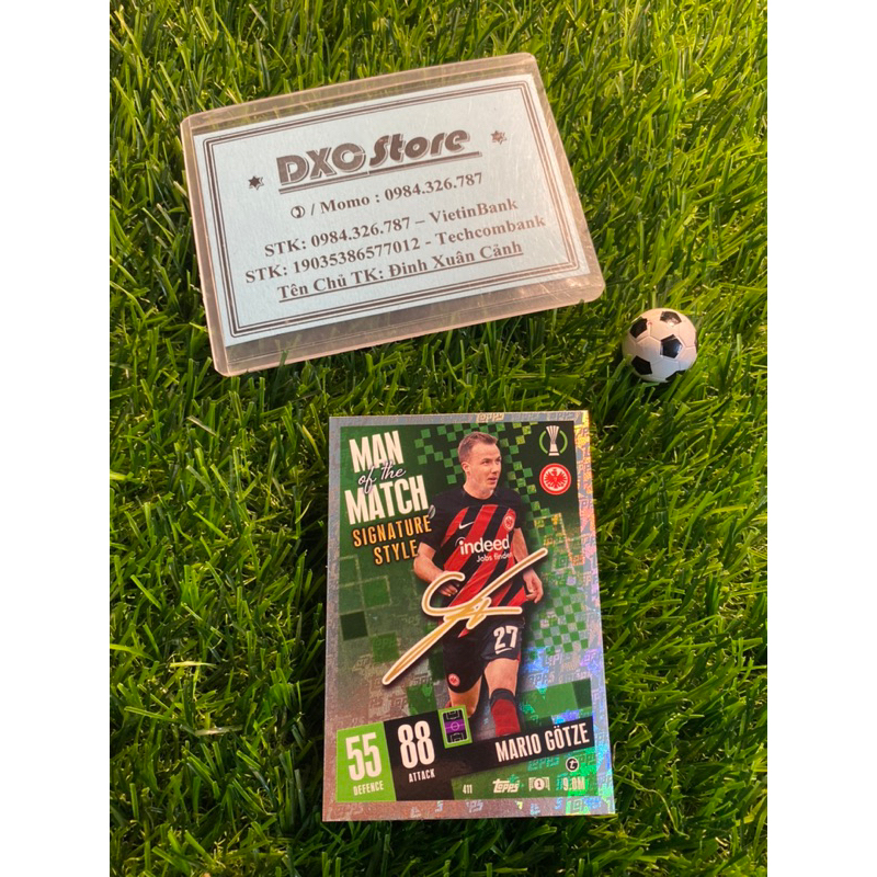 THẺ LẺ - MAN OF THE MATCH - SIGNATURE STYLE - TOPPS MATCH ATTAX 2023/ ...