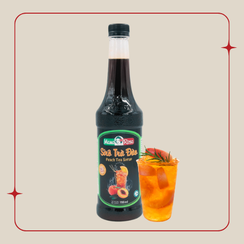 Siro Trà Đào Mama Rosa Peach Tea Syrup 700ml | Shopee Việt Nam