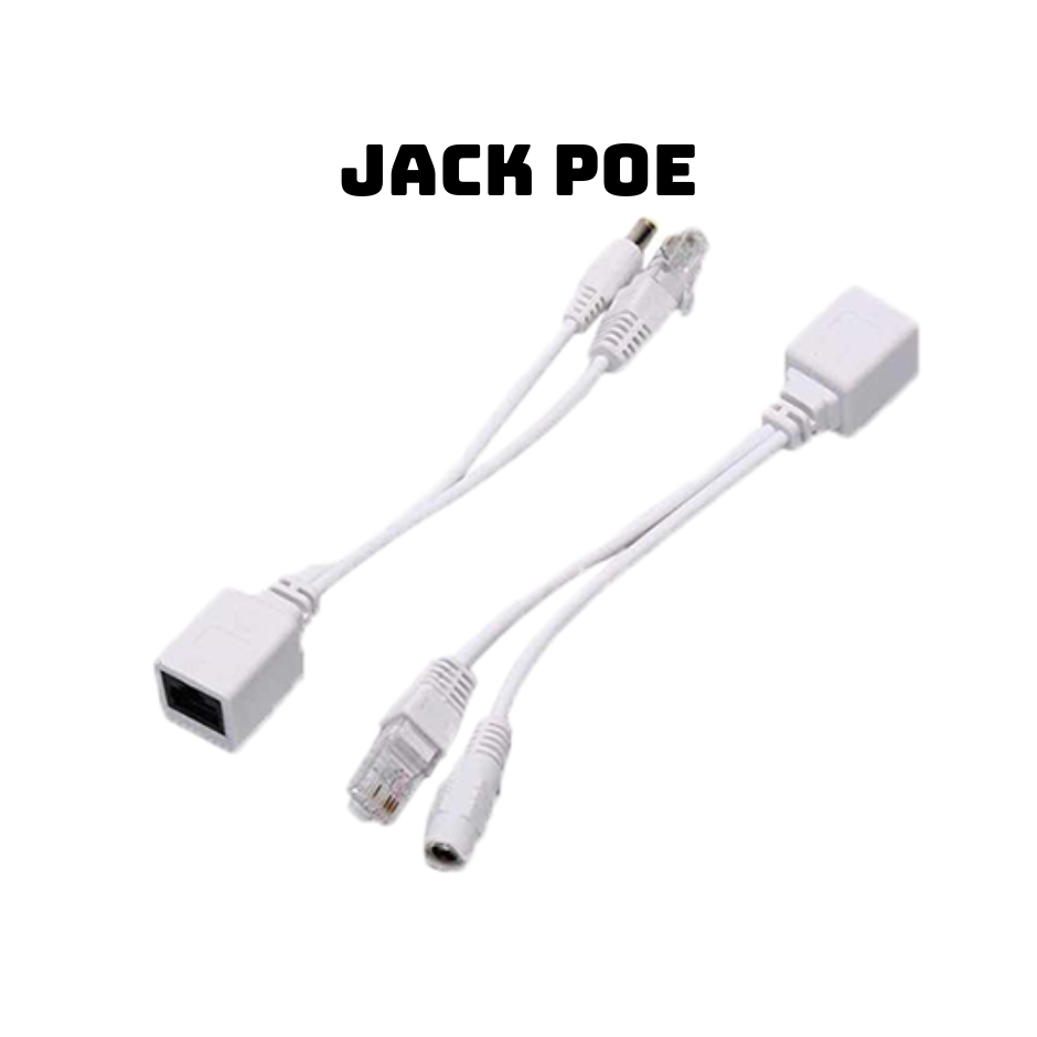 Jack POE - Bộ chuyển đổi Poe cho Camera IP thường - Bộ chia POE 1 ra 2 ...