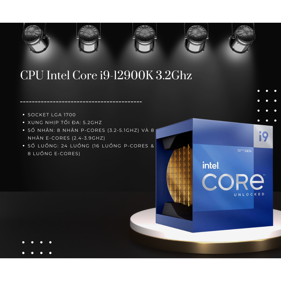 CPU Intel Core i9-12900K 3.2Ghz (Siêu Lướt) | Shopee Việt Nam