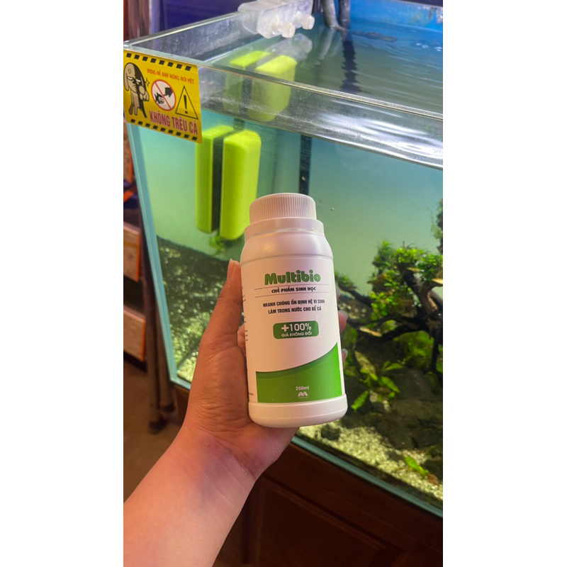 Vi sinh Multibio (date mới) multi bio lab trong nước khử mùi tanh bể cá ...