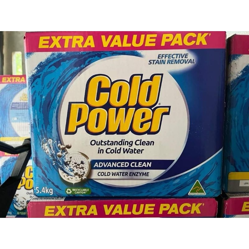 BỘT GIẶT COLD POWER HÀNG NHẬP KHẨU THÙNG 5.4KG | Shopee Việt Nam