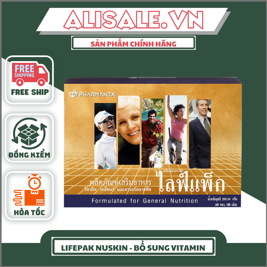 Lifepak Nuskin Bổ Sung Vitamin Rau Củ Quả | Shopee Việt Nam