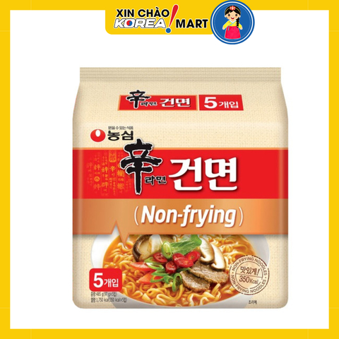 Mỳ Shin Không Chiên 97G Set 5 gói | Shopee Việt Nam
