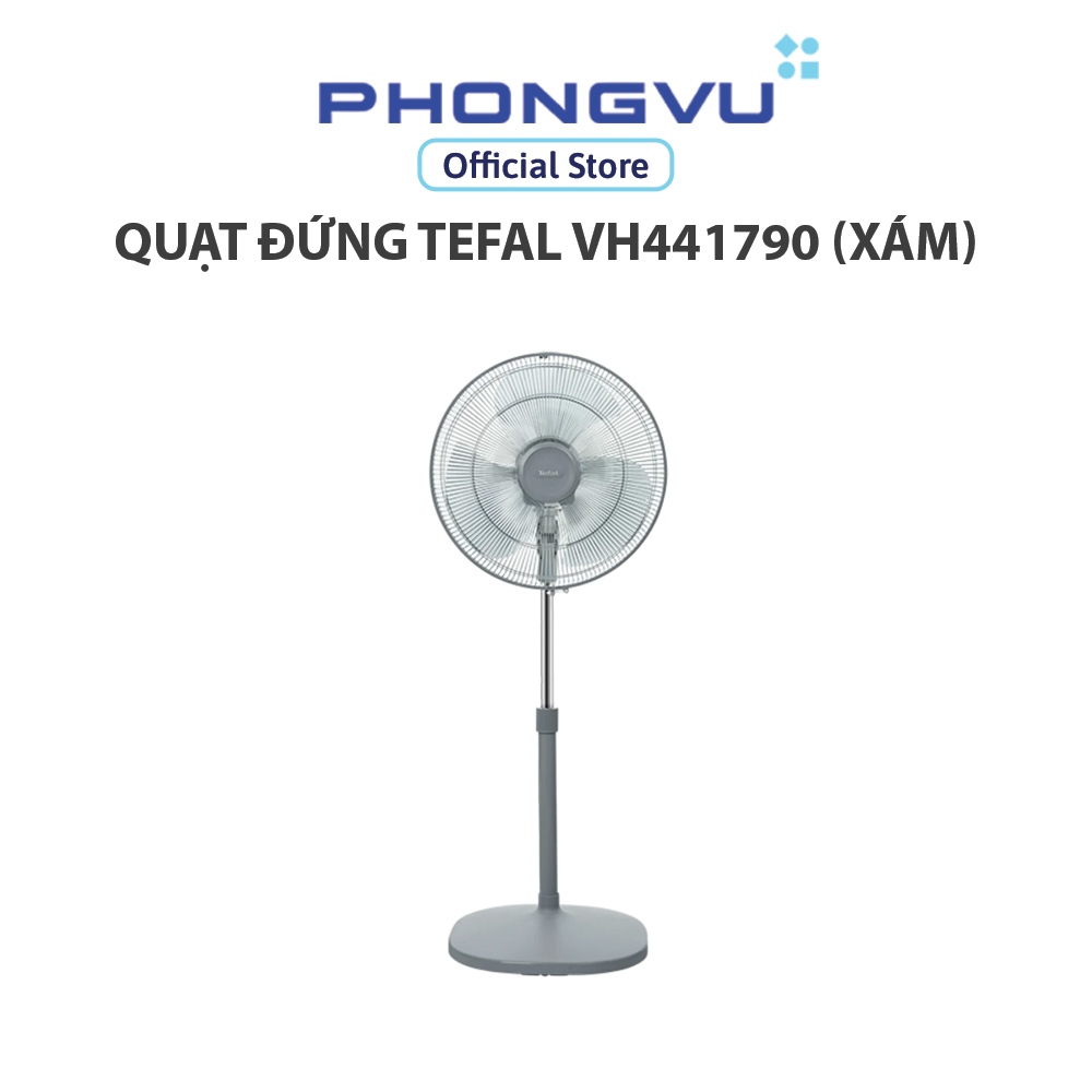 Quạt đứng Tefal VH441790 (Xám) - Bảo hành 24 tháng | Shopee Việt Nam
