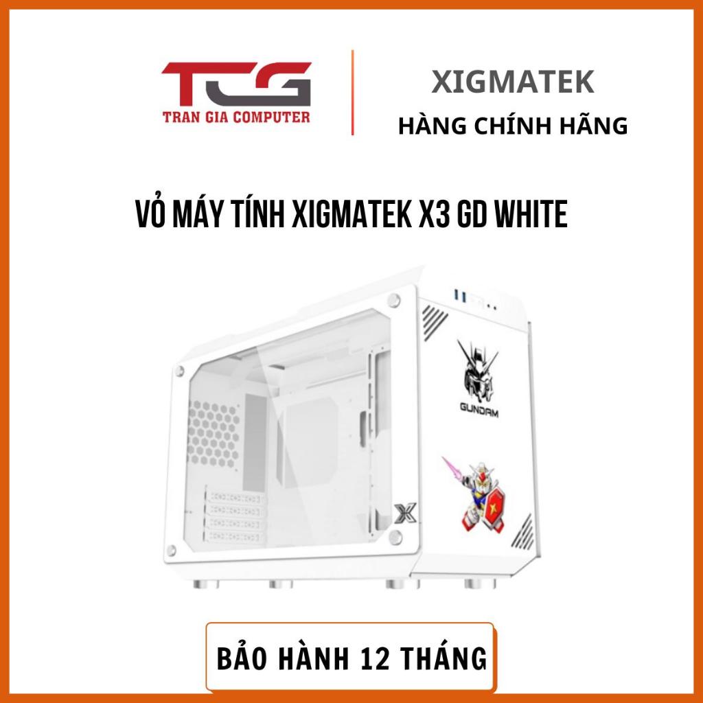Vỏ Case Máy Tính Xigmatek X3 | GD White/Zuku Red (M-ATX/ ITX/ Thép ...