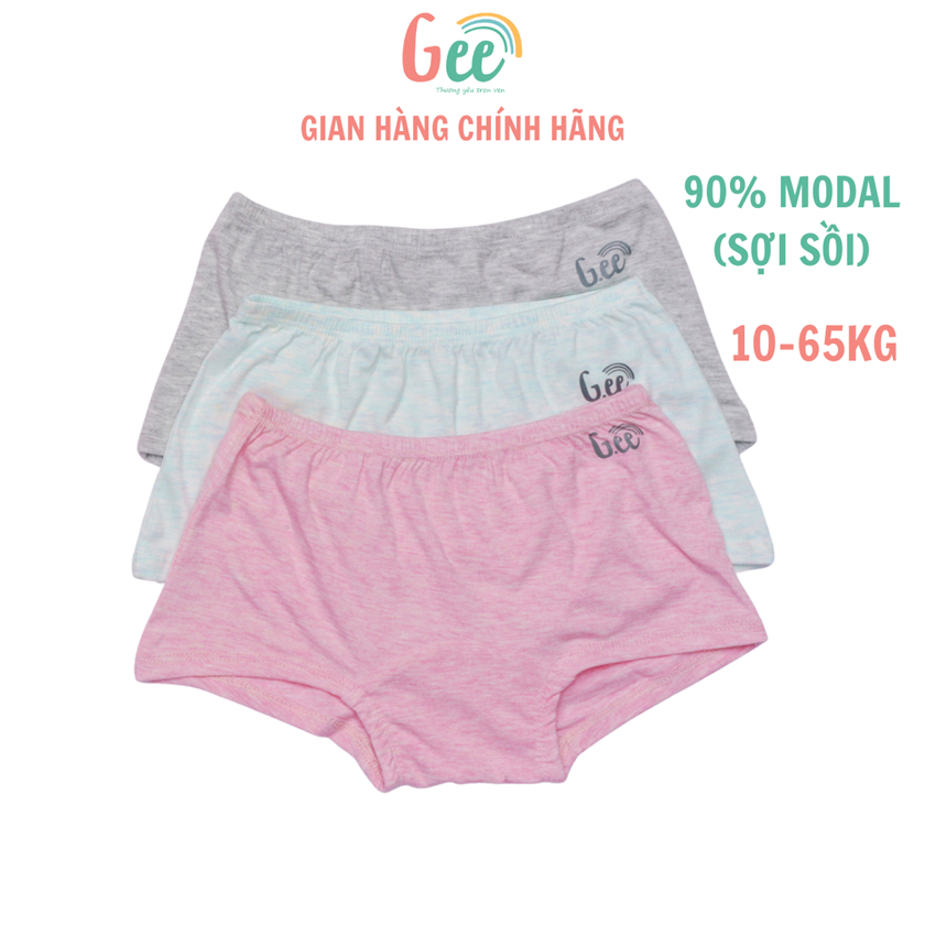 Quần Chip Sợi Sồi Bé Gái Gee Modal Set 3 Quần Mặc Váy Trẻ Em Mềm Mịn ...
