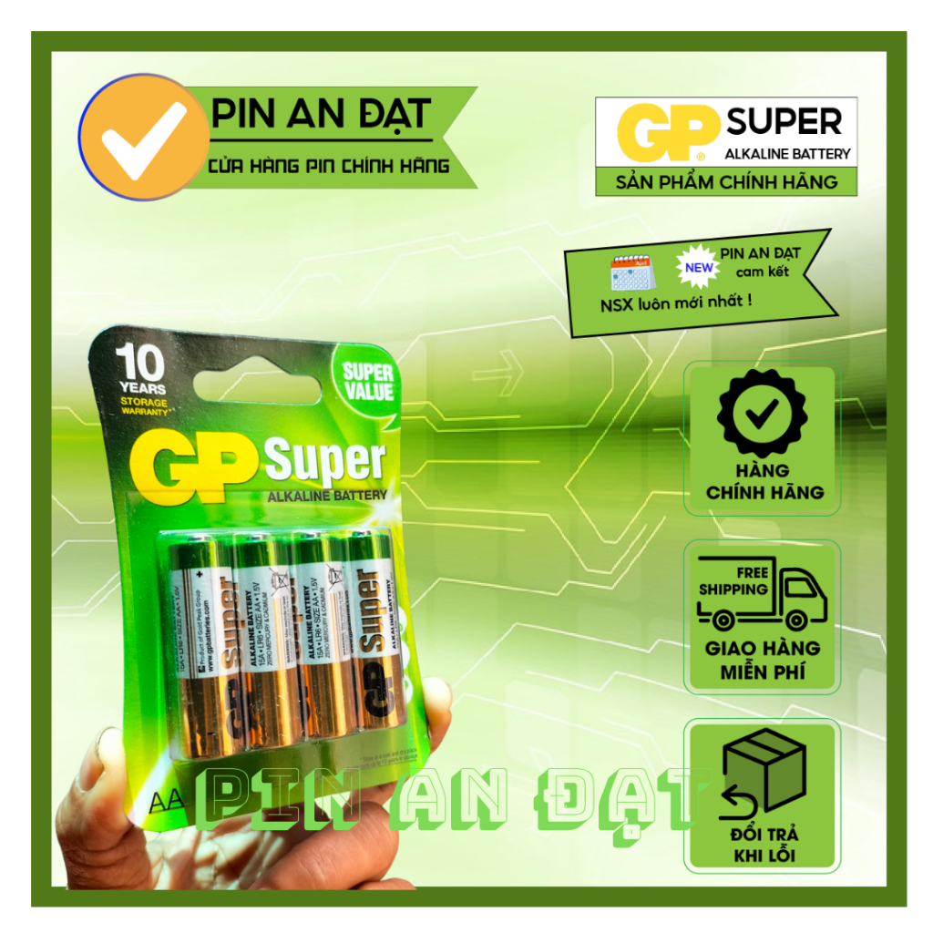 PIN AA, AAA ALKALINE (1.5V) 2 viên/ vỉ LR6/LR03[CHÍNH HÃNG] | Shopee ...
