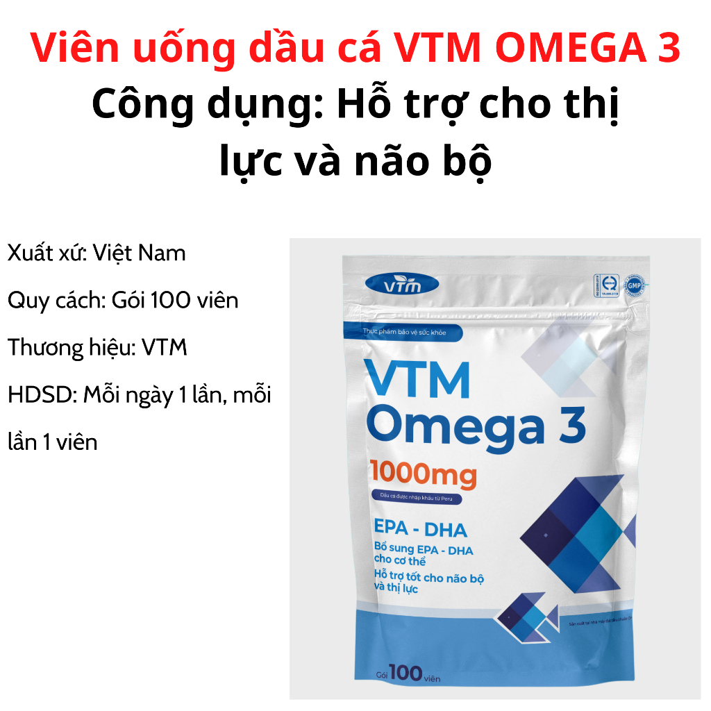 Viên uống VTM bổ sung Kẽm, Vitamin C, Vitatmin E, Glutathione, Collagen ...
