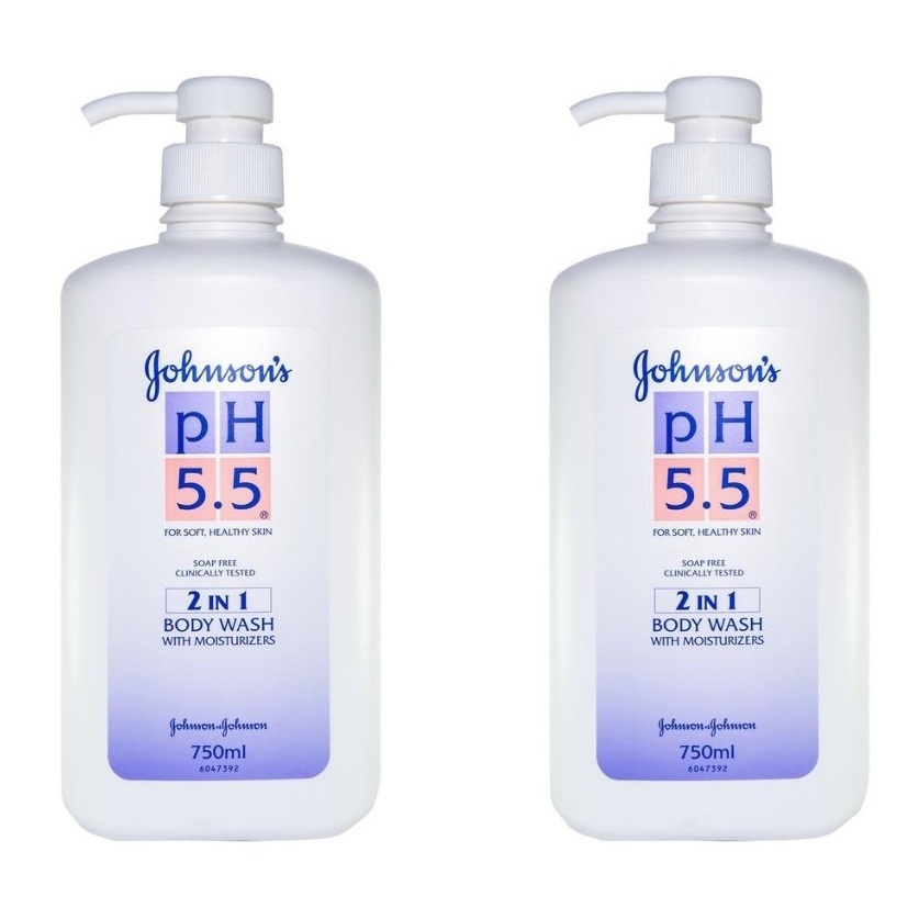 Sữa Tắm 2 Trong 1 PH5.5 Johnson & Johnson 750ml | Shopee Việt Nam