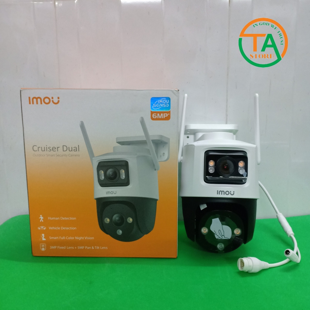 Camera IMOU S7XP-6M0WED (Cruiser Dual 6MP) 2 ống kính 2 góc nhìn chính ...