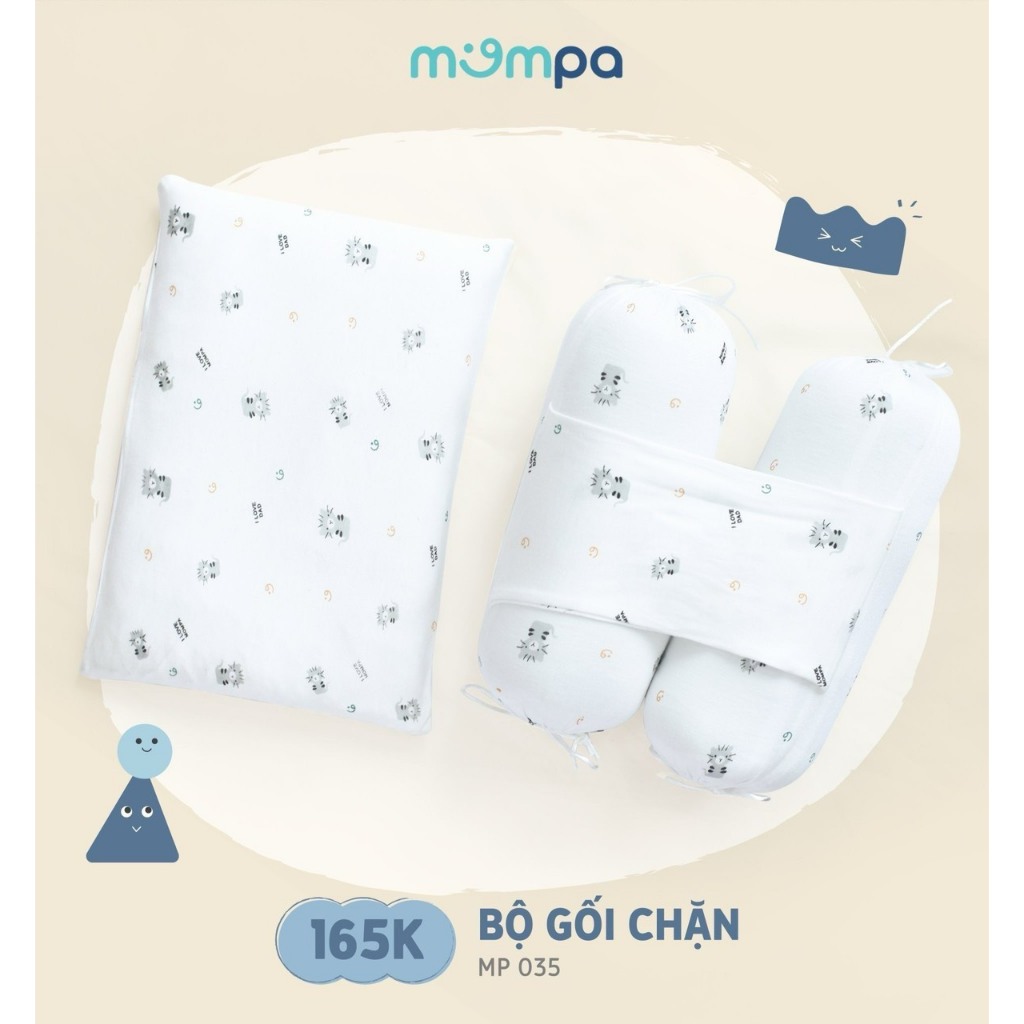 [CHÍNH HÃNG] Bộ gối chặn trẻ em MP035 Mompa | Shopee Việt Nam