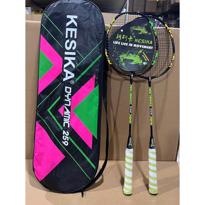 Vợt Cầu Lông KESIKA DYNAMIC 259 Căng Đẹp (Túi 2 Chiếc) | Shopee Việt Nam