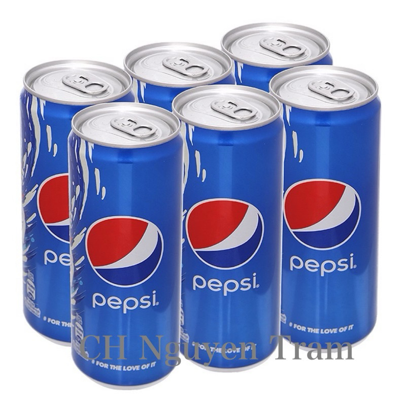 Lốc 6 lon nước ngọt Pepsi 320ml(gói kỹ) | Shopee Việt Nam
