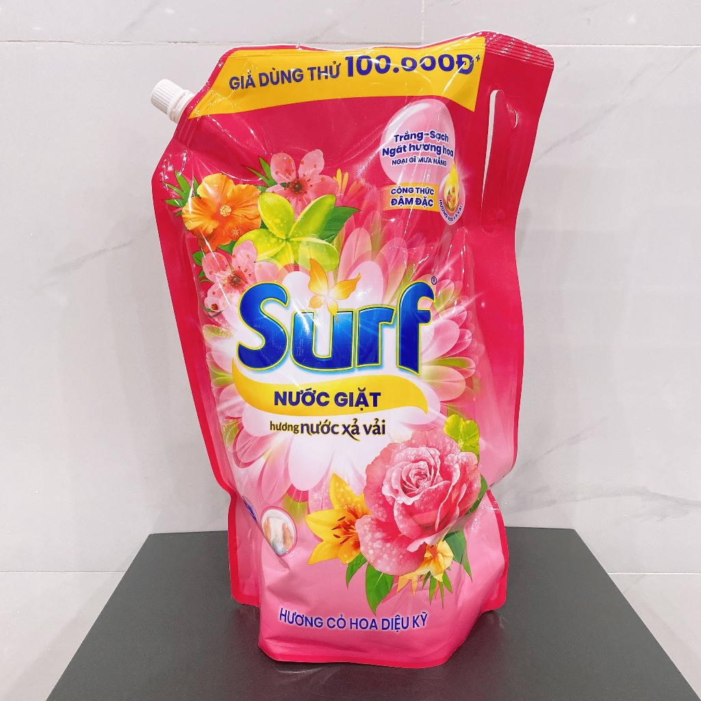 Túi Nước Giặt Surf Hương hoa cỏ diệu kỳ 2,9kg | Shopee Việt Nam