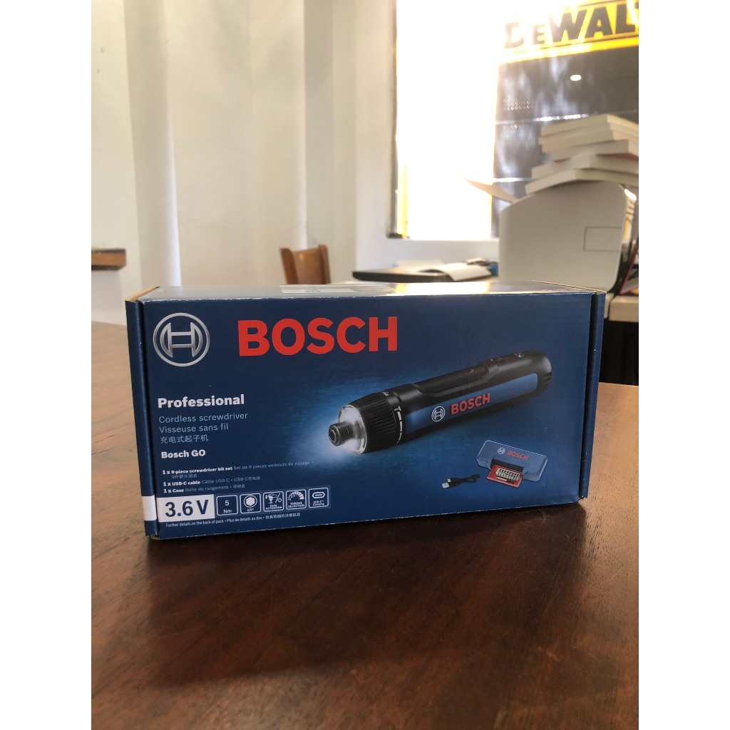 Máy vặn vít Bosch GO Gen 3 KIT | Shopee Việt Nam