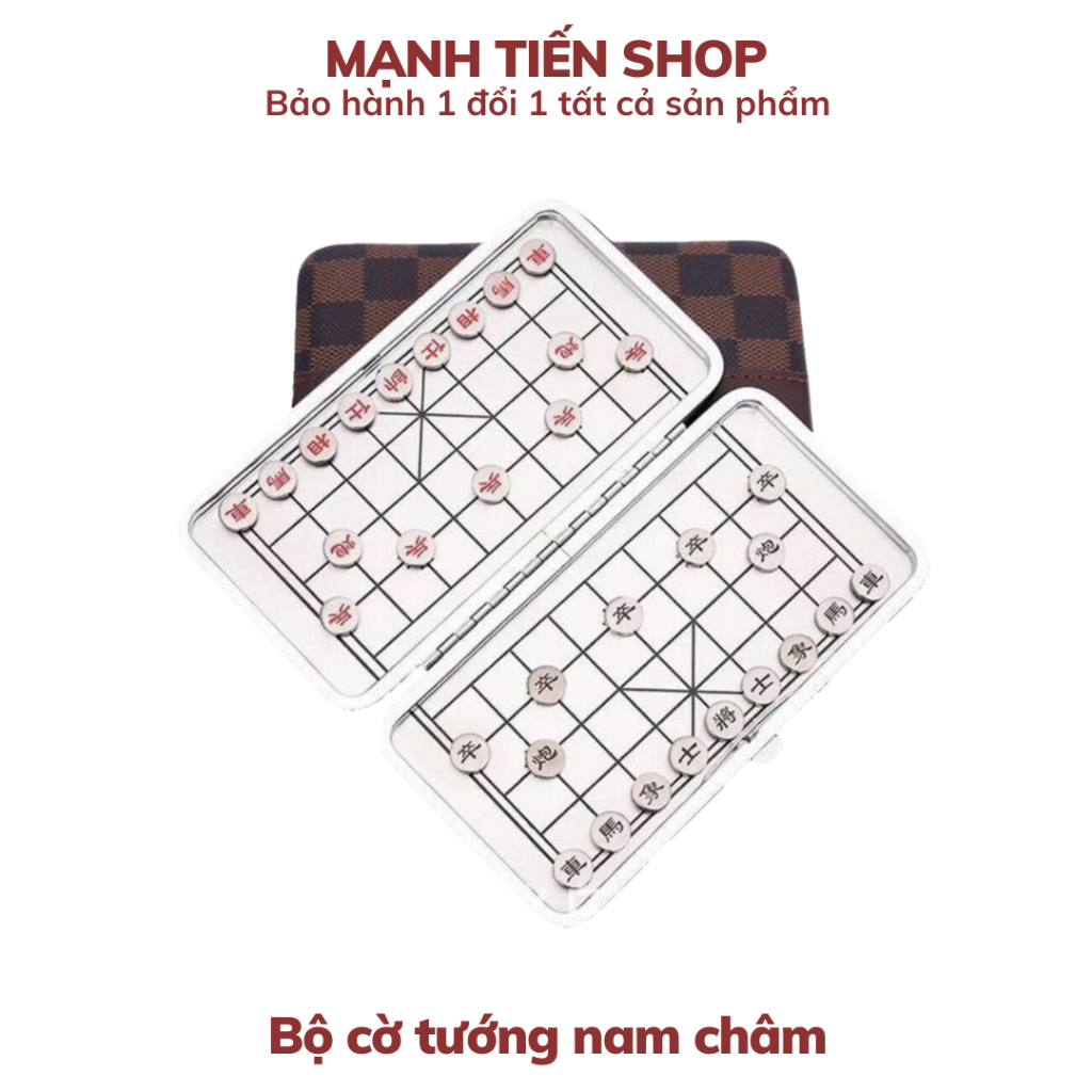 Bộ cờ tướng nam châm mini 2 mặt thiết kế nhỏ gọn bỏ túi - Bàn cờ tướng ...