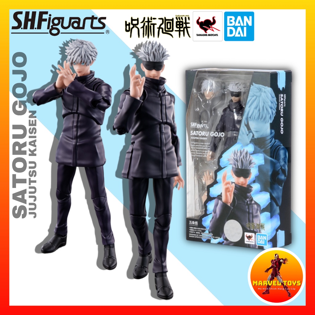 [HỎA TỐC] Mô Hình Chính Hãng BANDAI SHF SHFiguarts Satoru Gojo Jujutsu Kaisen 1/12 Có Khớp Động ...