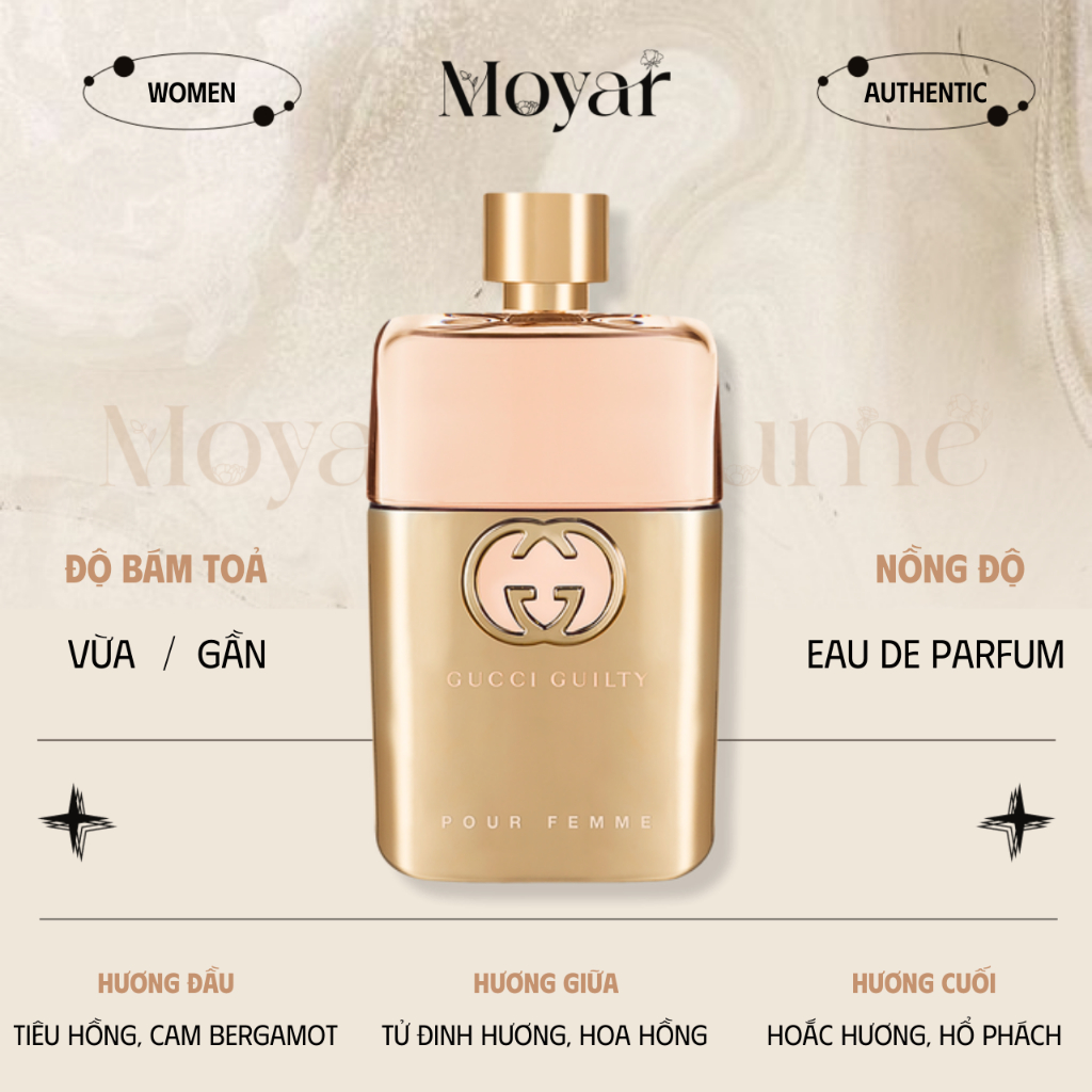 10ml GC Guilty Pour Femme EDP | Nước hoa nữ | Moyar Perfume | Shopee ...