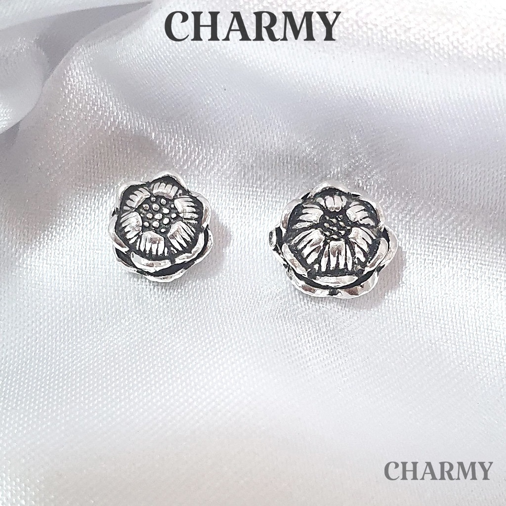 Charm bạc chặn xỏ ngang Hoa Sen C5000, Bạc 925 - Charmy | Shopee Việt Nam