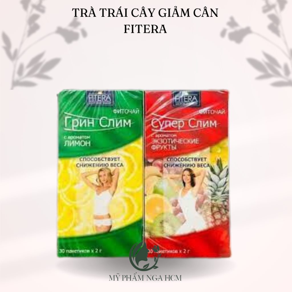 **TRÀ FITERA SUPER SLIM - Trà Fitera vị hoa quả Nga hỗ trợ giảm cân ...