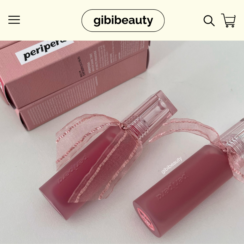 Son PERIPERA Water Bare Tint 3.7g | Shopee Việt Nam