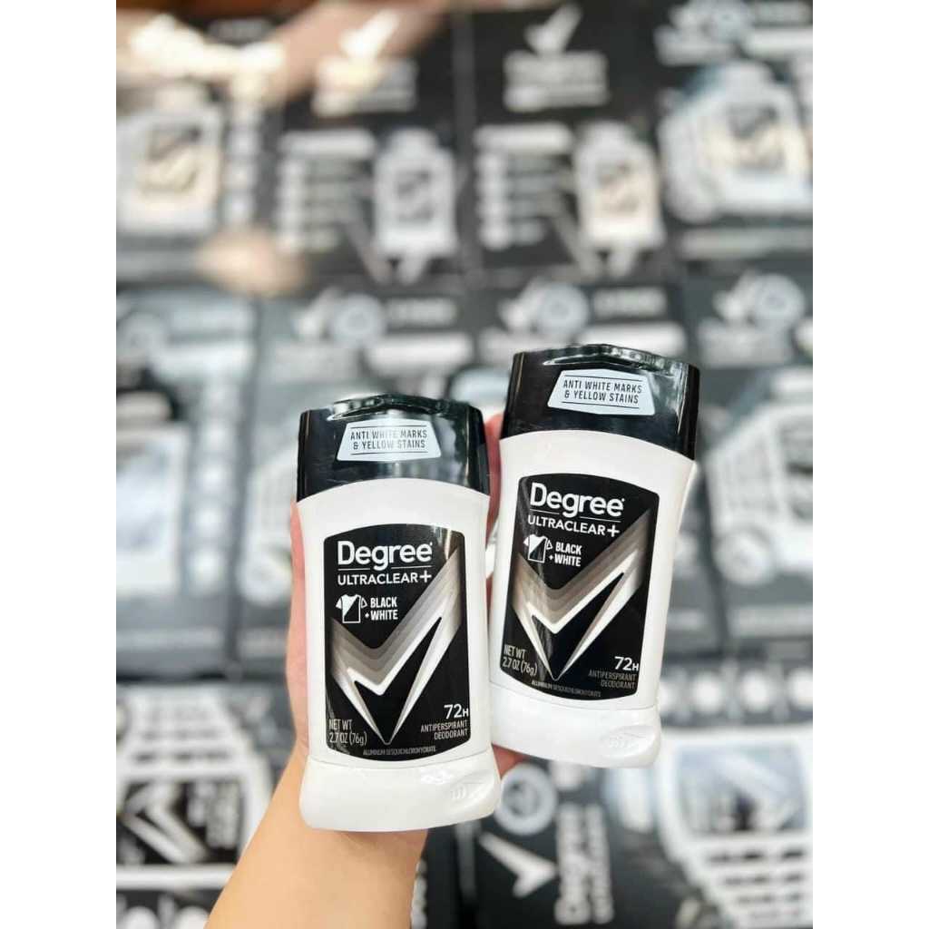 Sáp khử mùi nam Degree Ultraclear Black+White 76g | Shopee Việt Nam