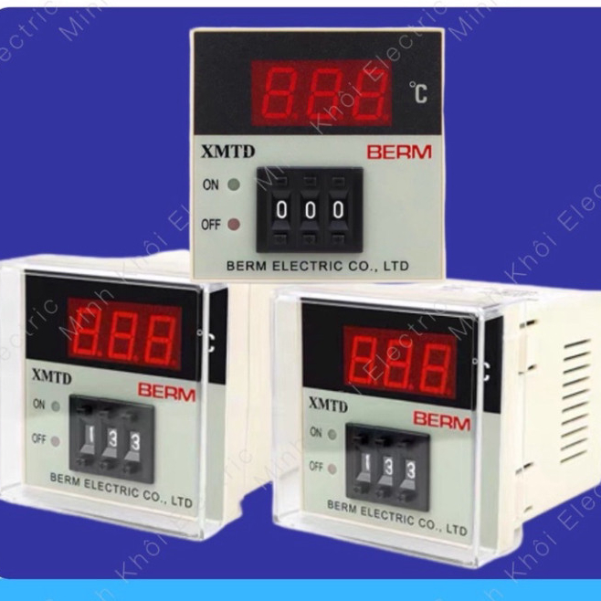 Đồng Hồ Nhiệt Độ Berm XMTD-2001, bộ điều khiển nhiệt độ xmtd-2001,đồng hồ hiển thị và điều khiển ...