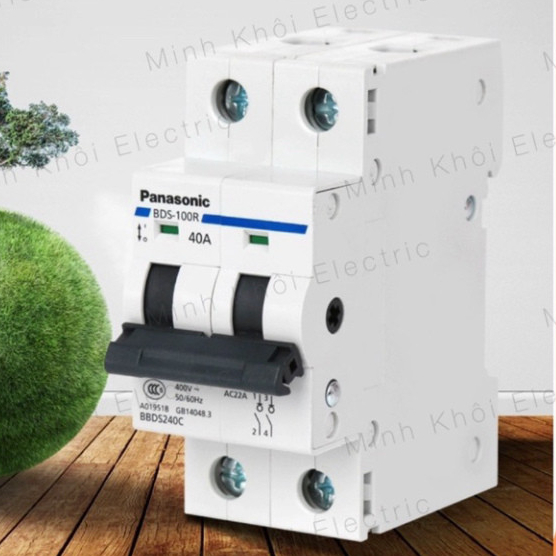 Aptomat Chống Giật Panasonic, CB Chống Giật Panasonic RCBO, attomat ...